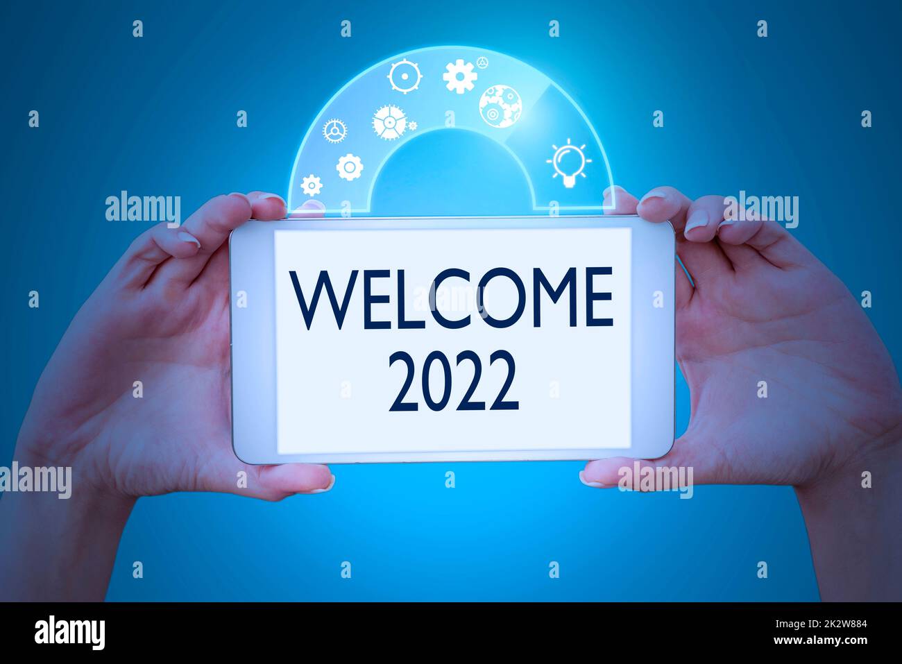 Inspiration showing sign Welcome 2022. Business showcase New Year ...