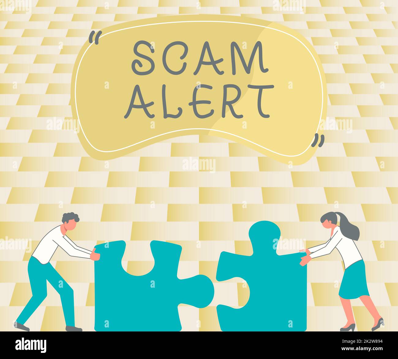 Conceptual caption Scam Alert. Word for warning someone about scheme or ...