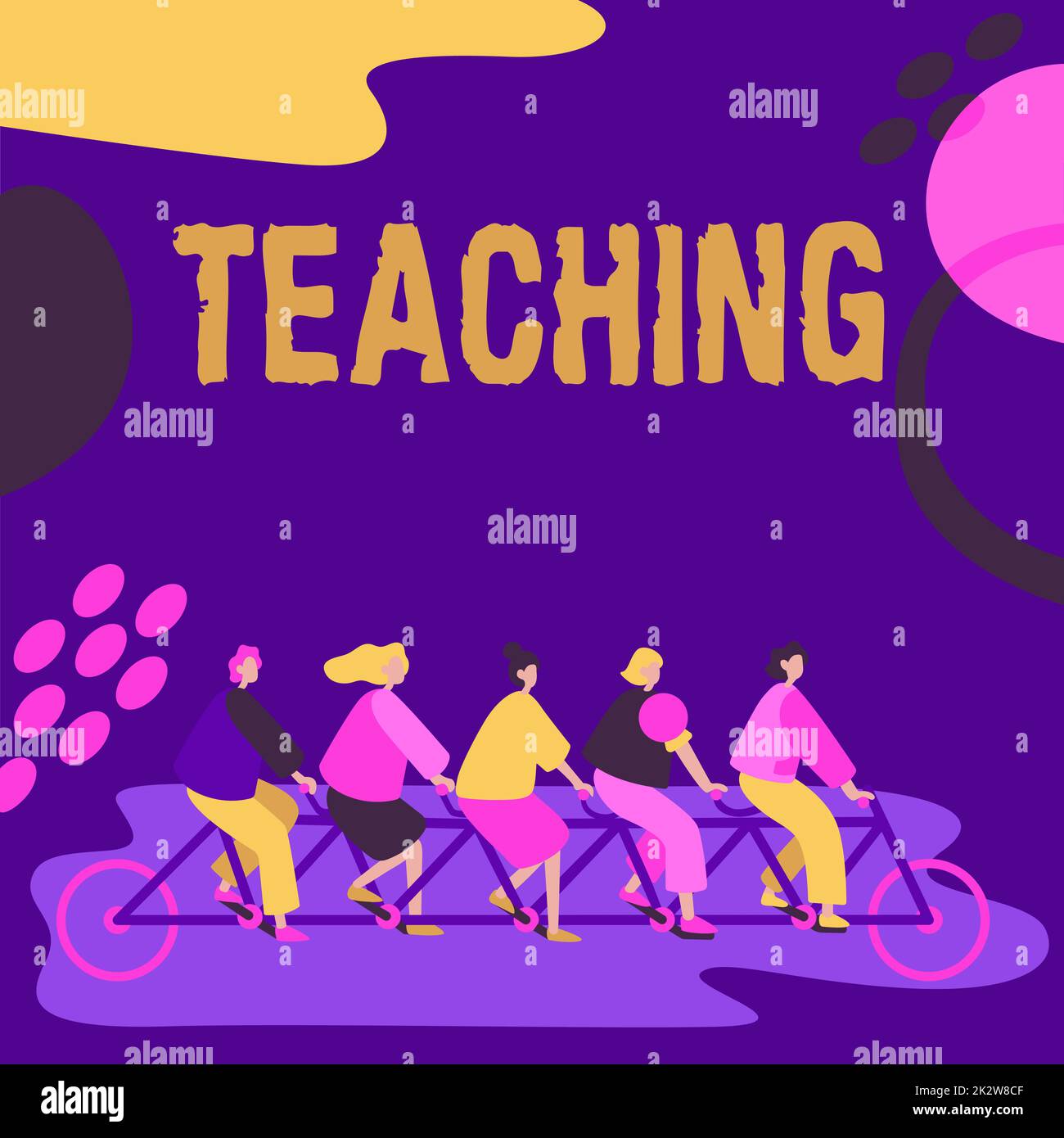 Writing displaying text Teaching. Business concept Act of giving ...