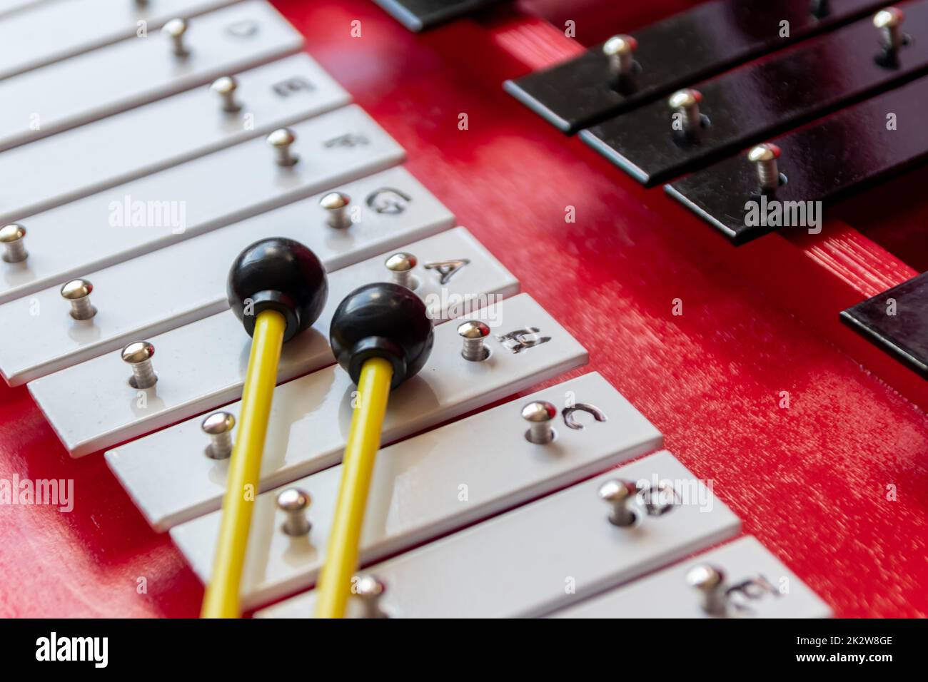 Portable xylophone sticcado drum sticks for educational music arts ...