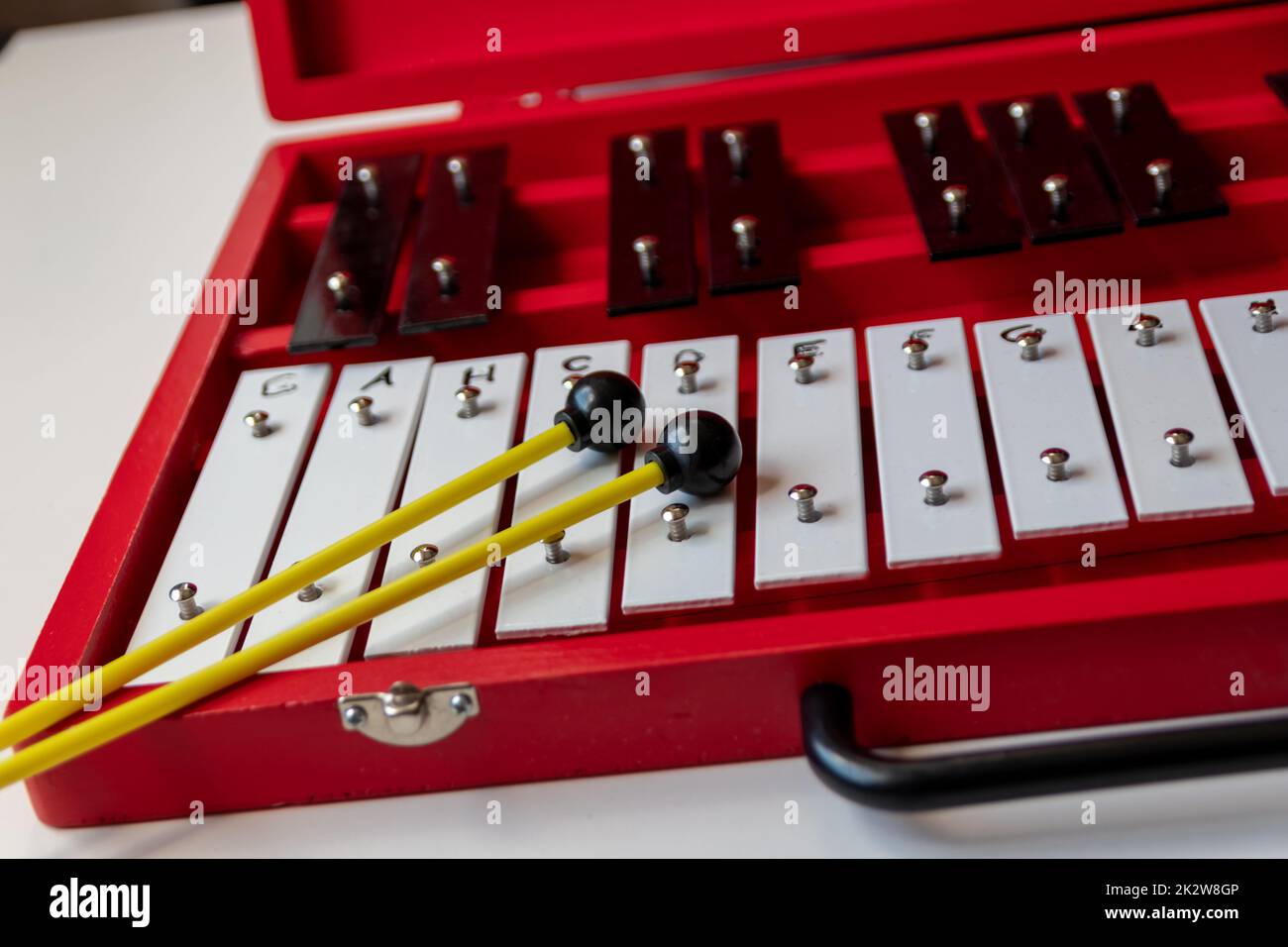 Portable xylophone sticcado drum sticks for educational music arts ...