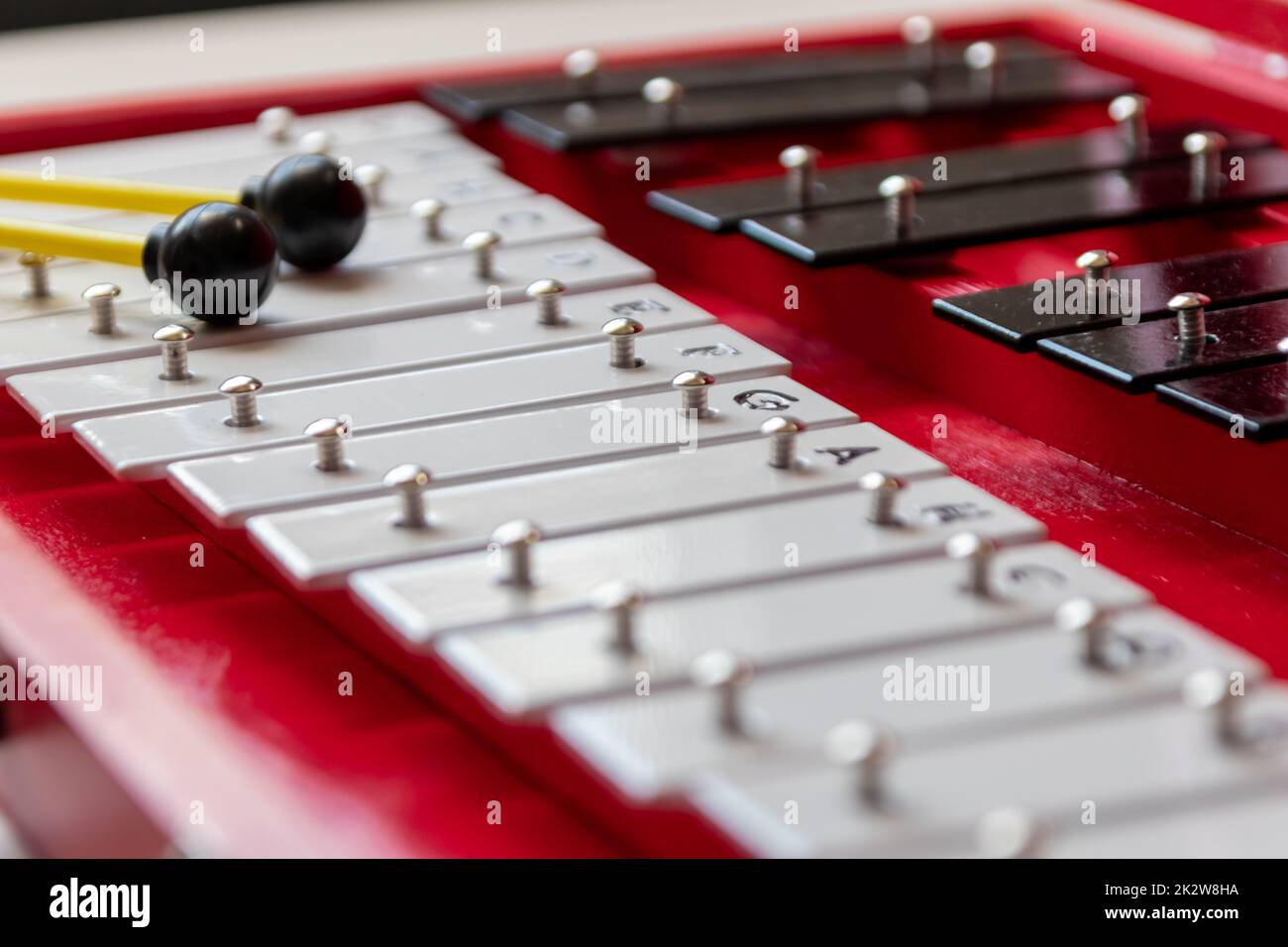 Portable xylophone sticcado drum sticks for educational music arts ...