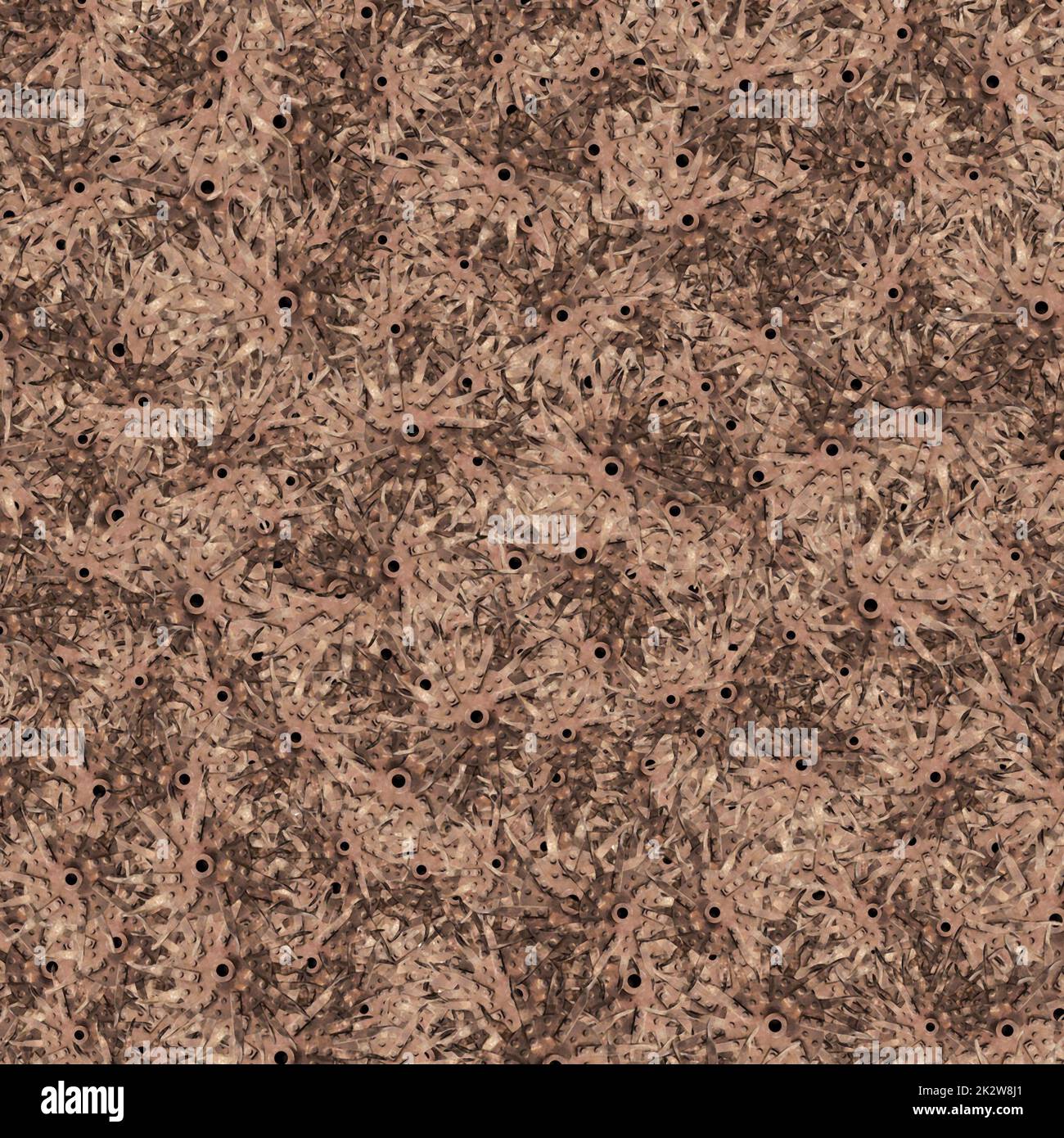 Iron Wheel Motif Pattern Stock Photo - Alamy