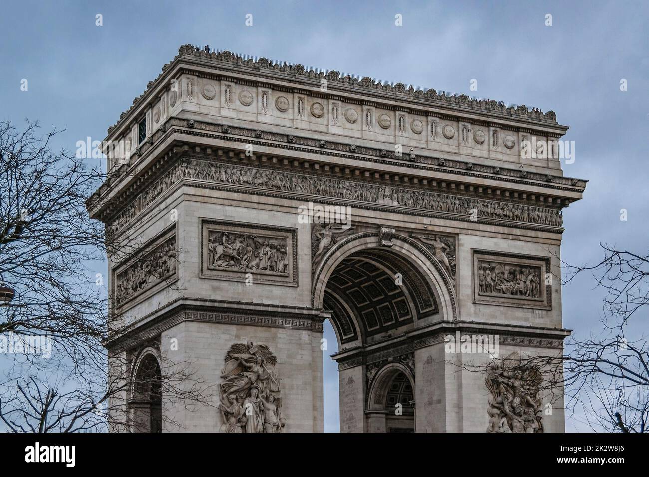 Triumph Arch, Paris, France Stock Photo - Alamy