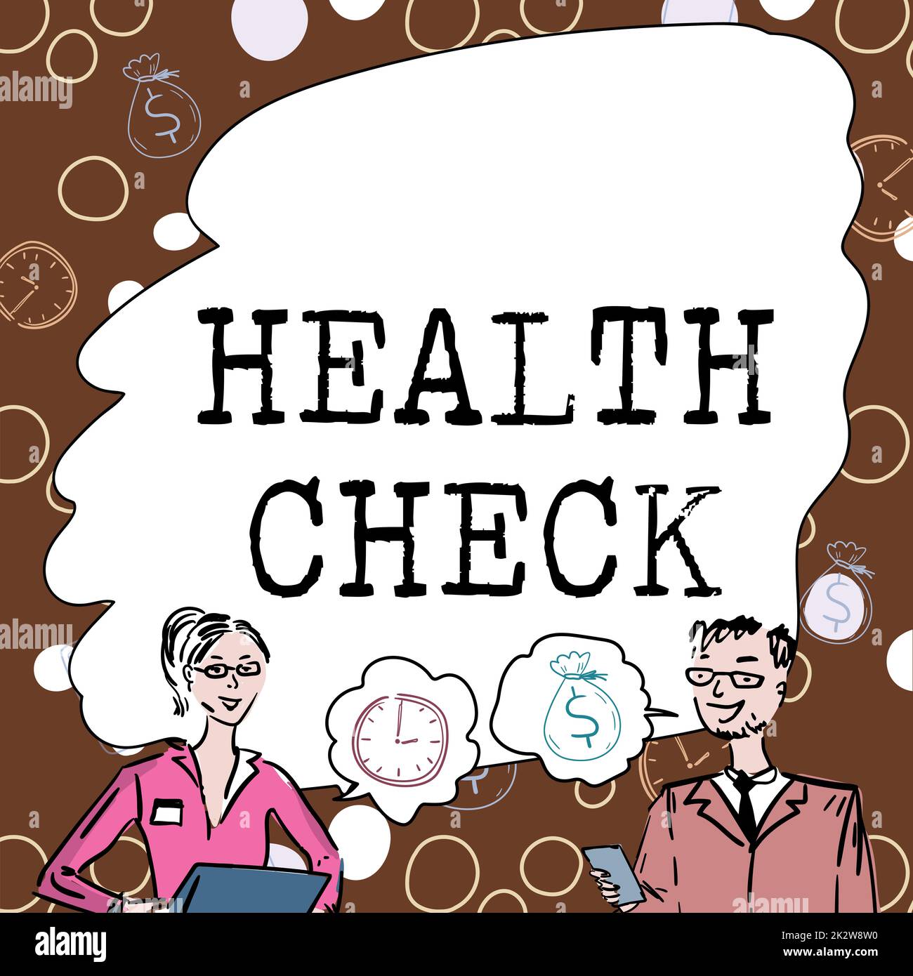 Medical team examining patient data hi-res stock photography and images ...