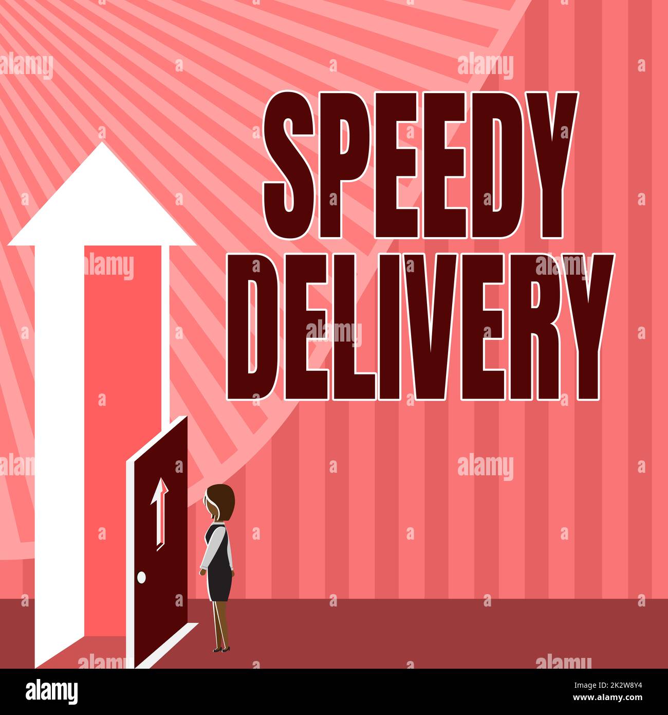 Text showing inspiration Speedy Delivery. Internet Concept provide ...