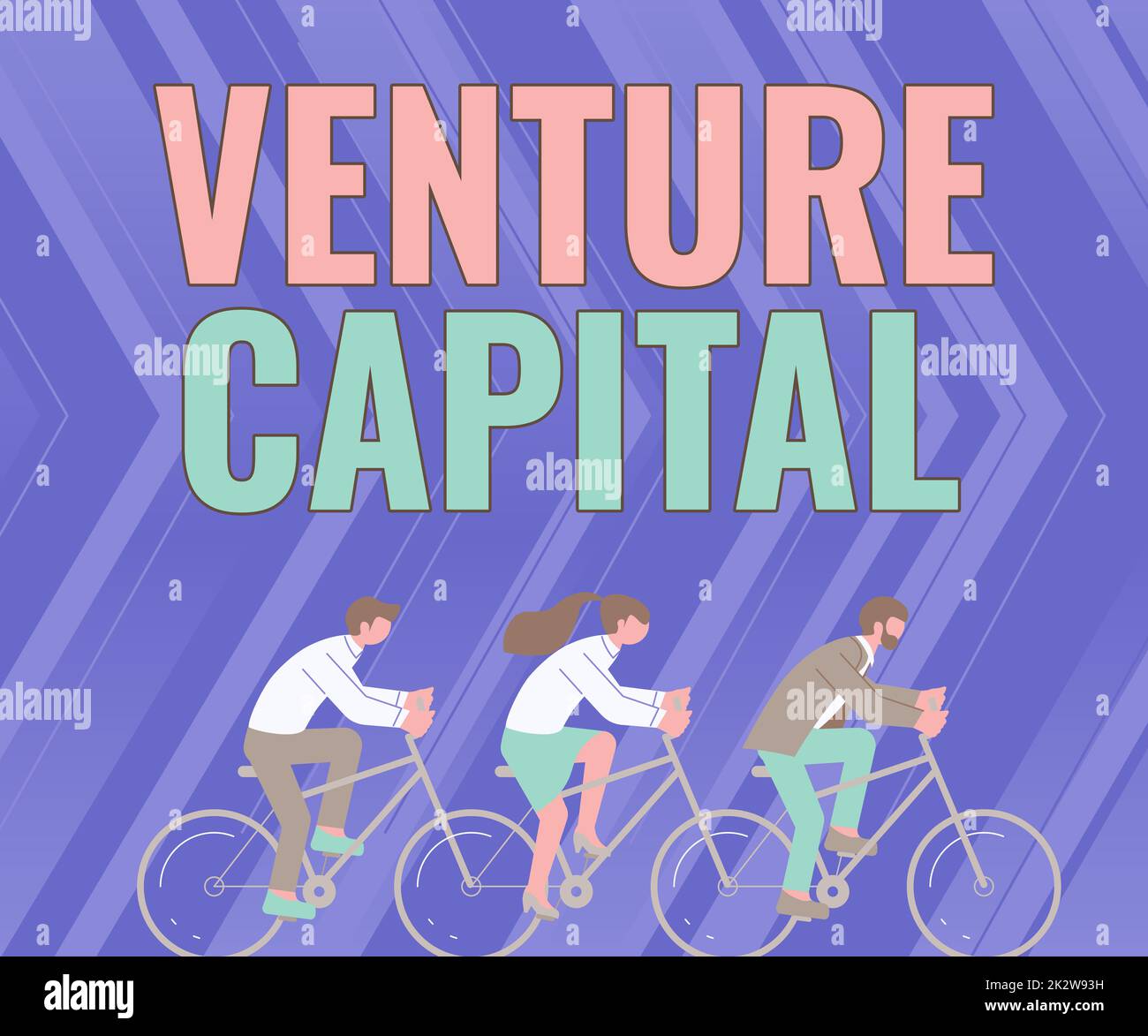 Text sign showing Venture Capital. Business concept financing provided ...