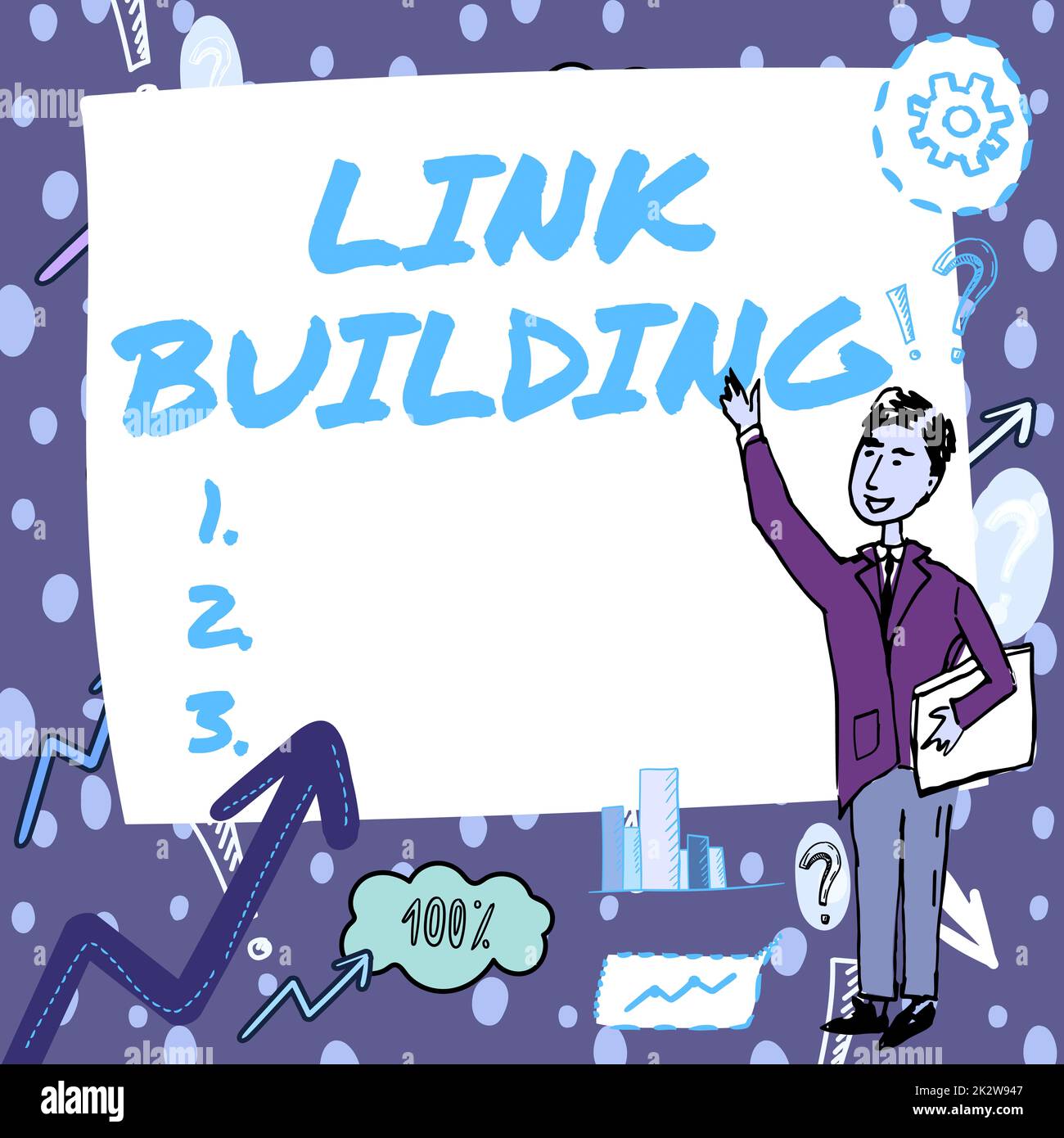 Text caption presenting Link Building, Business idea SEO Term Exchange ... Text caption presenting Link Building, Business idea SEO Term Exchange ...