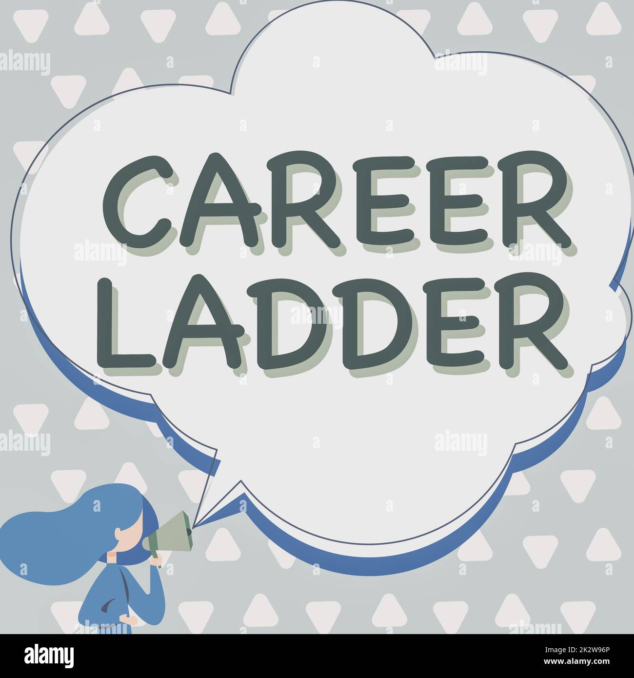 Handwriting text Career Ladder. Conceptual photo Job Promotion ...