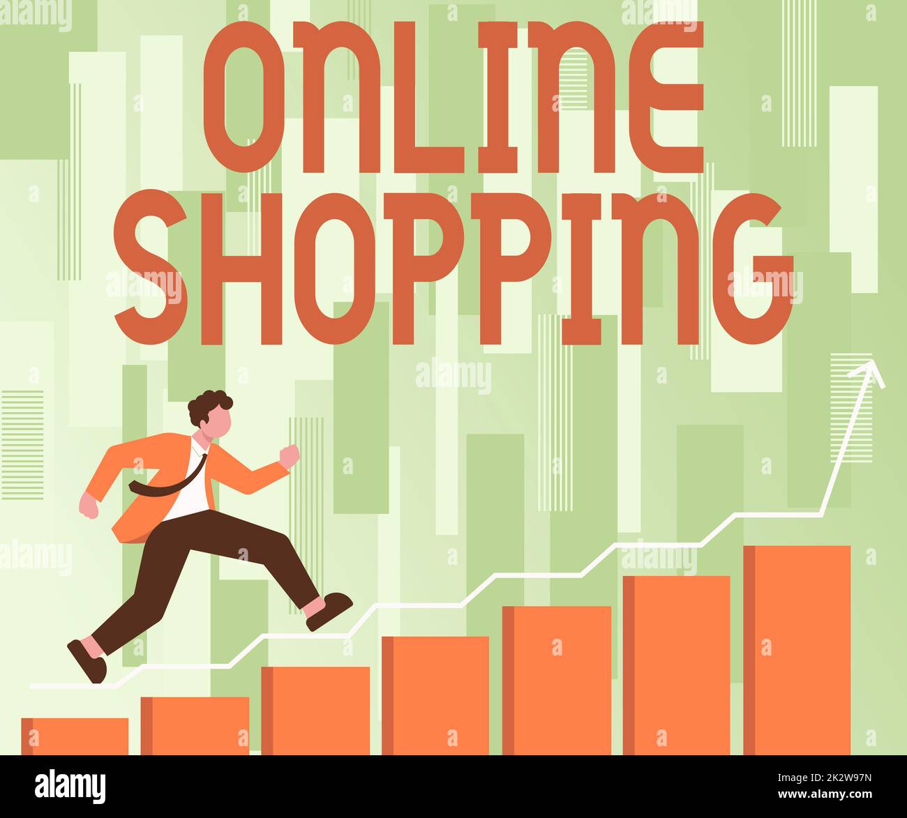 Writing displaying text Online Shopping. Business approach allows ...