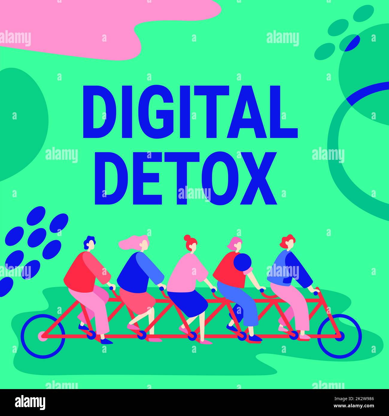 Conceptual caption Digital Detox. Business idea Free of Electronic ...