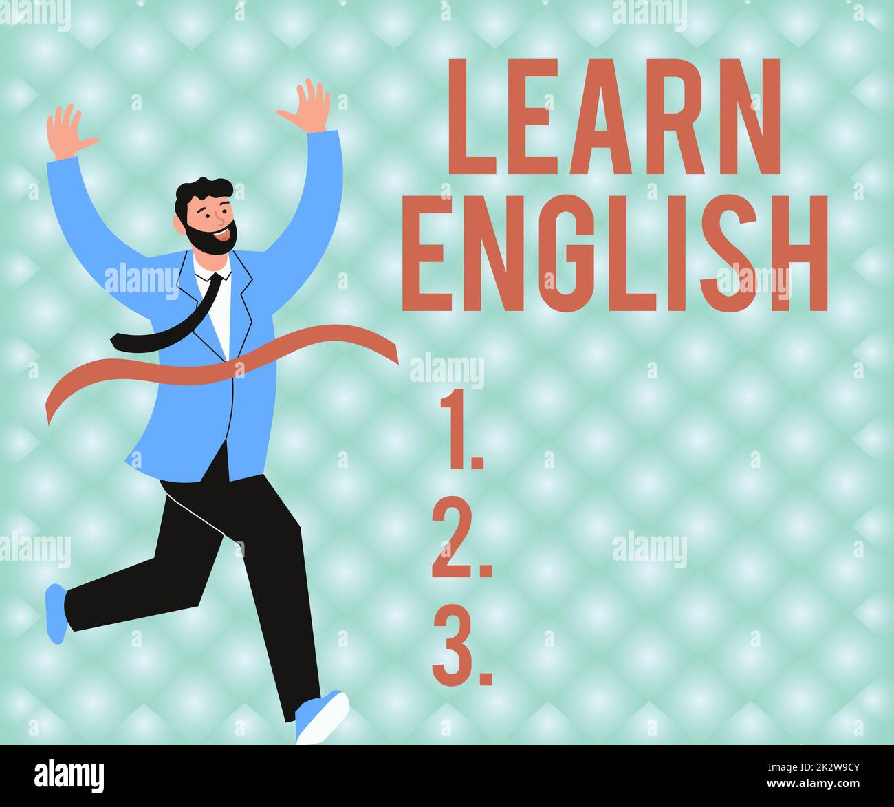 Sign displaying Learn English. Word for Universal Language Easy ...