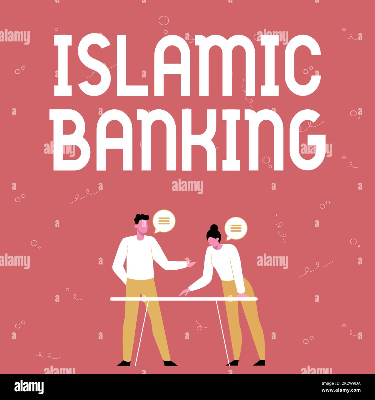 Text sign showing Islamic Banking. Conceptual photo Banking system ...
