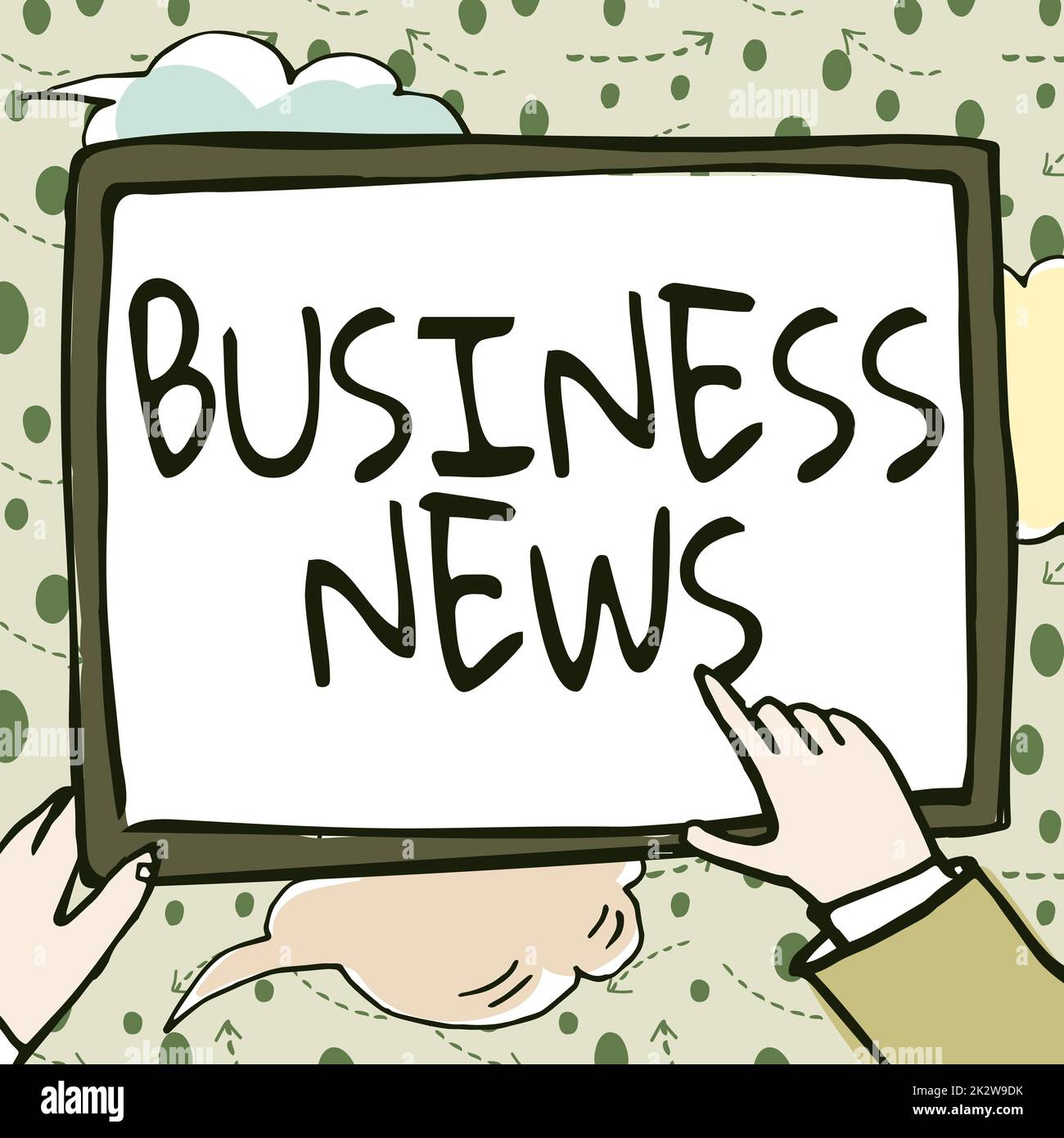 Conceptual display Business News. Business approach Commercial Notice ...