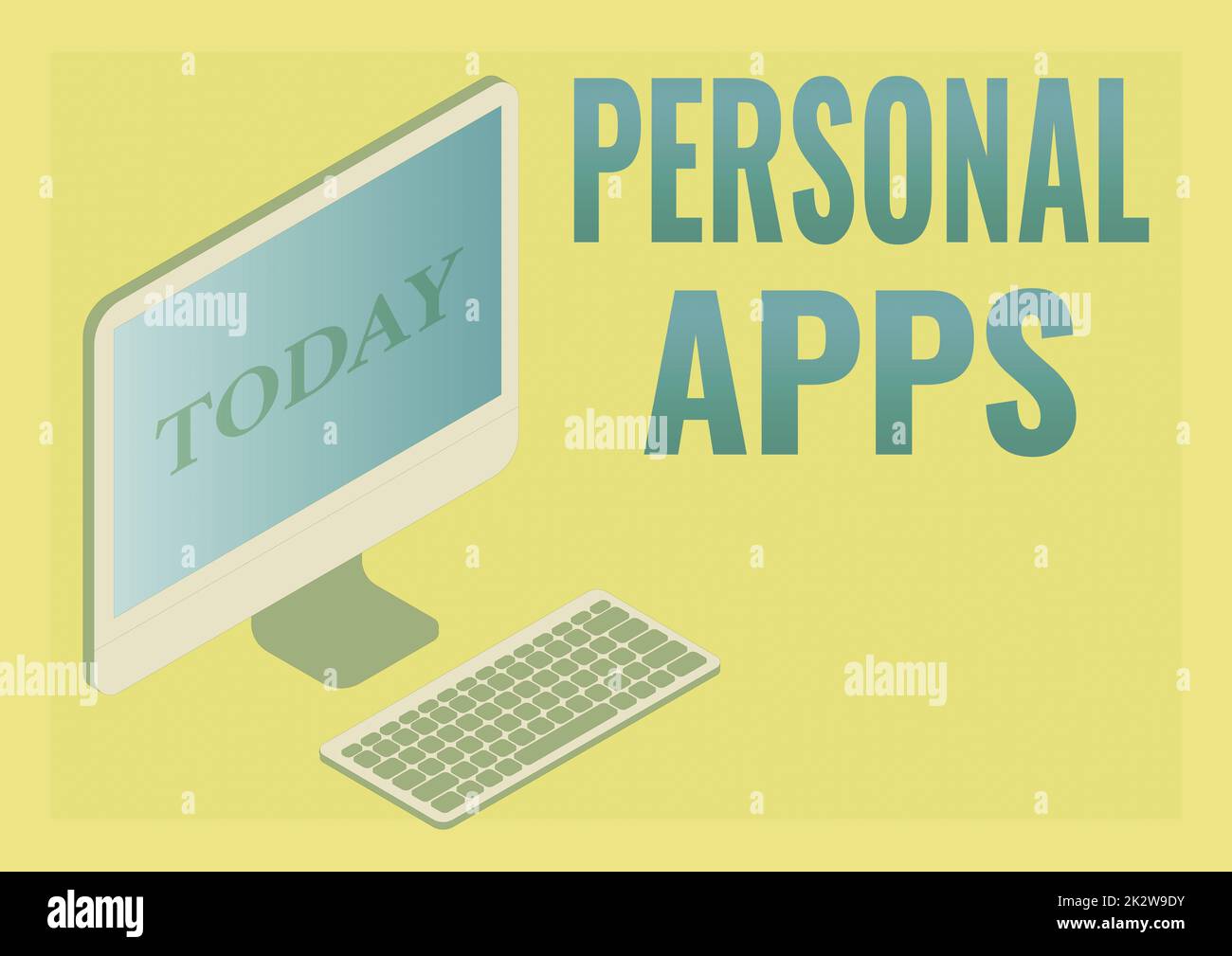 Inspiration showing sign Personal Apps. Conceptual photo Organizer ...