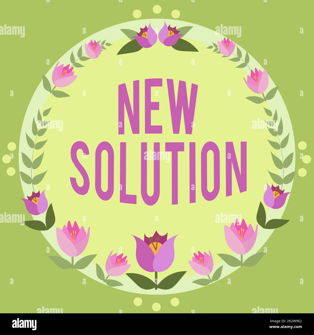 Conceptual display New Solution. Business showcase Modern Innovation ...