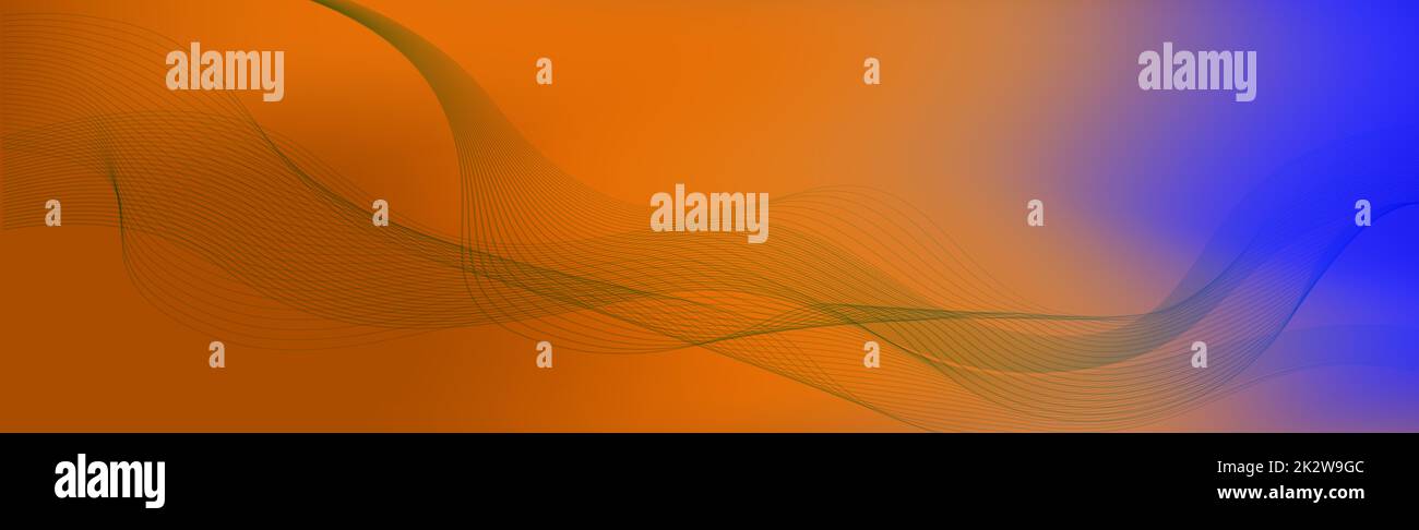 Panoramic abstract web background colorful gradient - Vector Stock ...