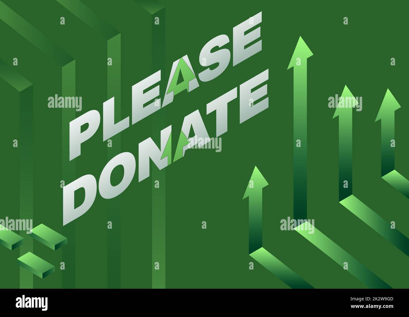 Text sign showing Please Donate. Word for Supply Furnish Hand out ...