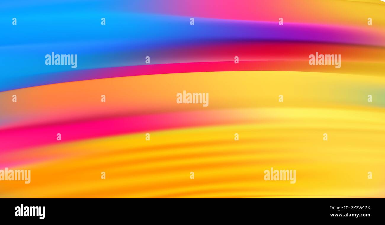 Panoramic background rainbow abstract web template - Vector Stock Photo ...