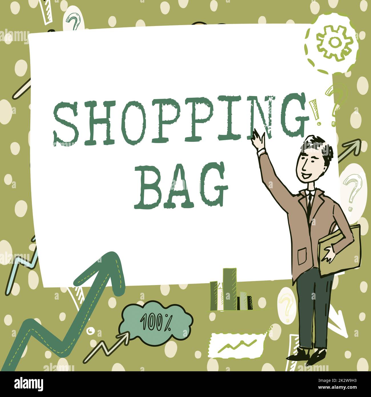 Handwriting text Shopping Bag. Word for Containers for carrying ...