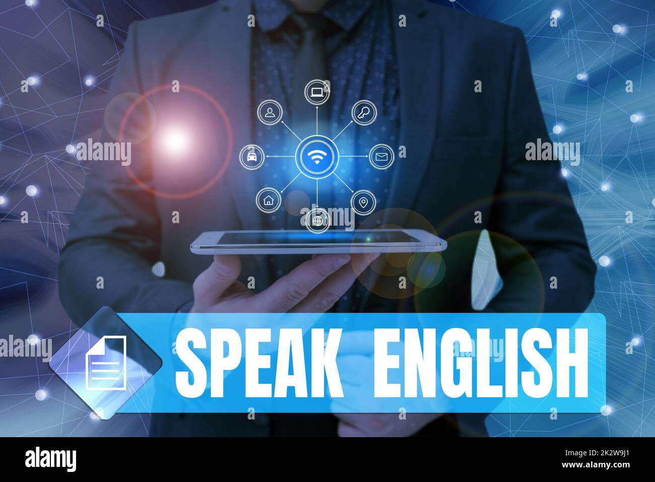 Handwriting text Speak English. Conceptual photo Study another Foreign ...