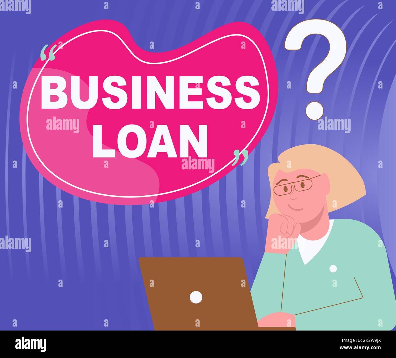 Text showing inspiration Business Loan. Business idea Credit Mortgage ...