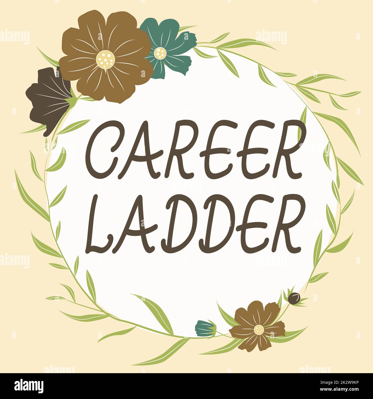 Text showing inspiration Career Ladder. Conceptual photo Job Promotion ...