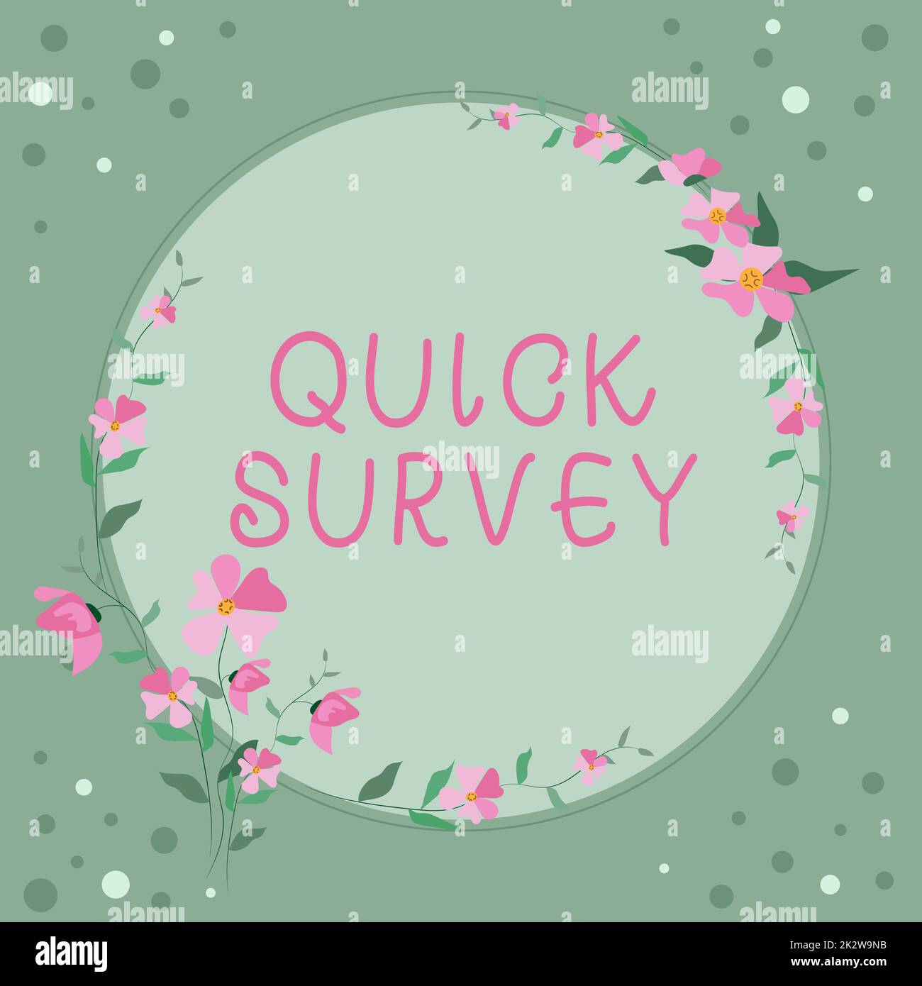 Conceptual display Quick Survey. Concept meaning Conduct fast check on ...