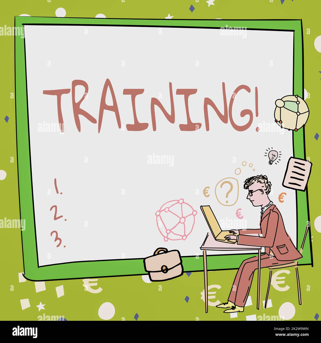 Text showing inspiration Training. Business concept An activity ...