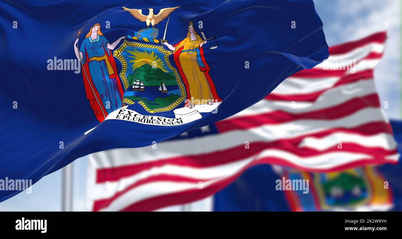 Official New York Flag