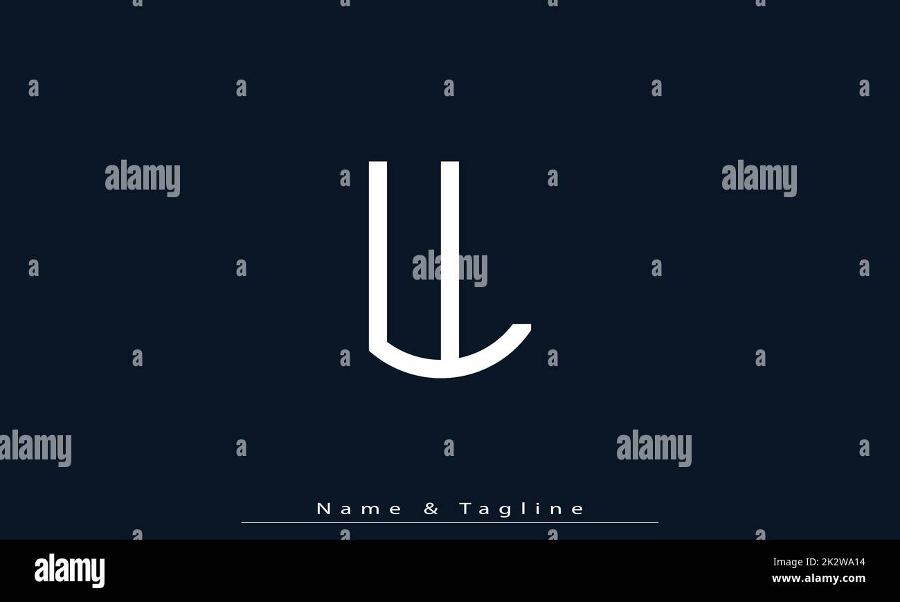 Alphabet letters Initials Monogram logo LL Stock Vector Image & Art - Alamy