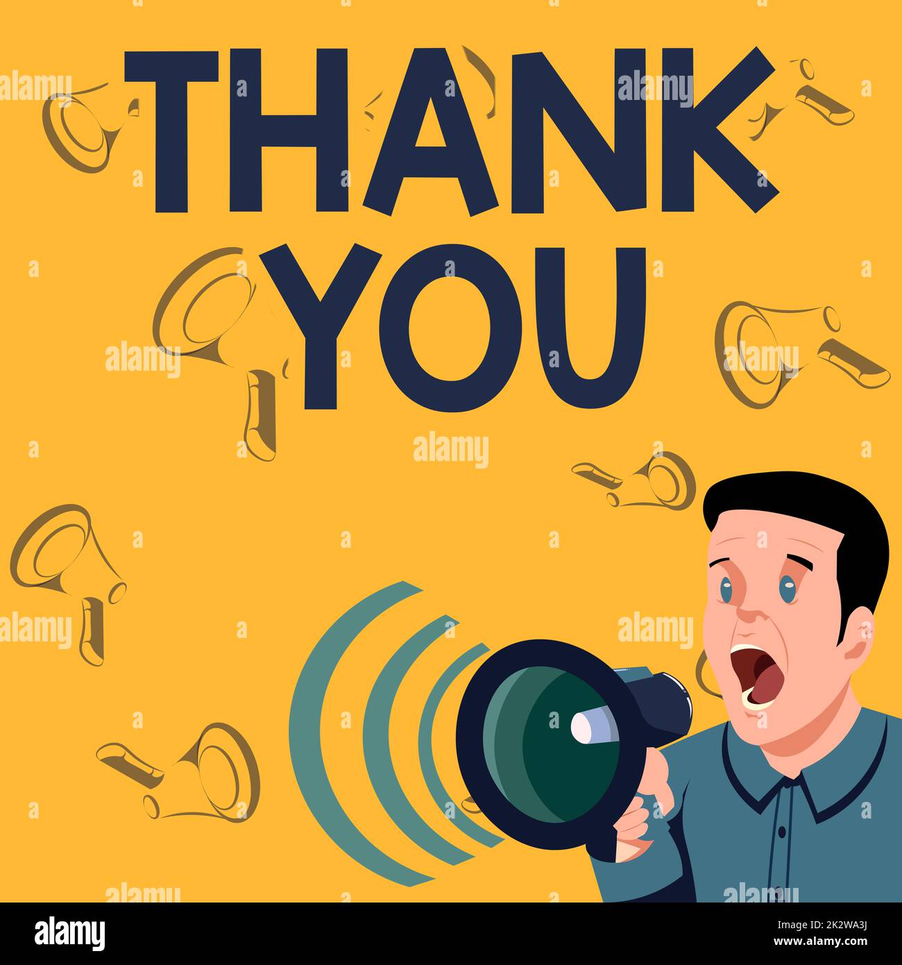 Sign displaying Thank You. Word Written on replaying on something good ...