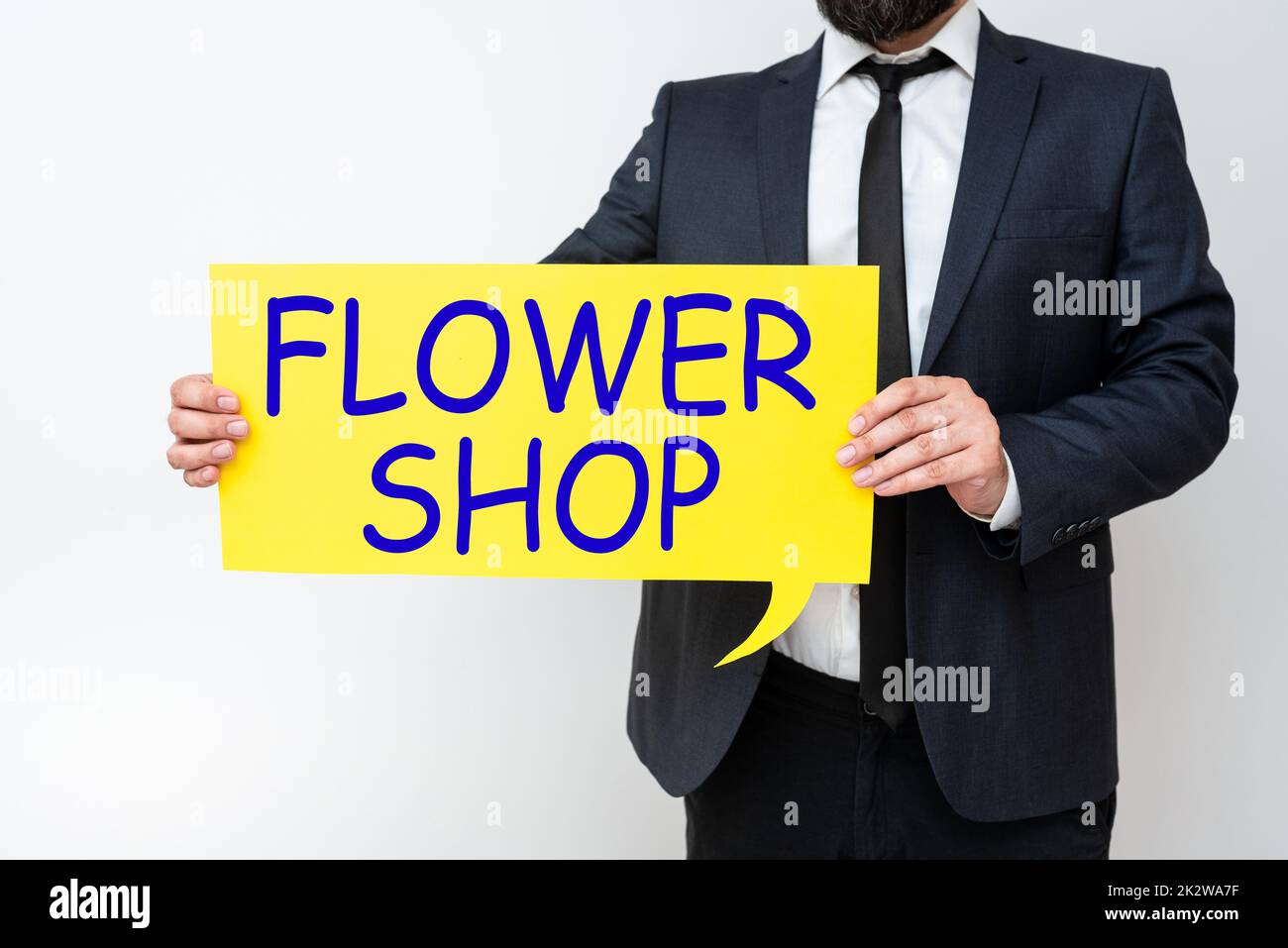 Inspiration showing sign Flower Shop. Word Written on where cut flowers ...