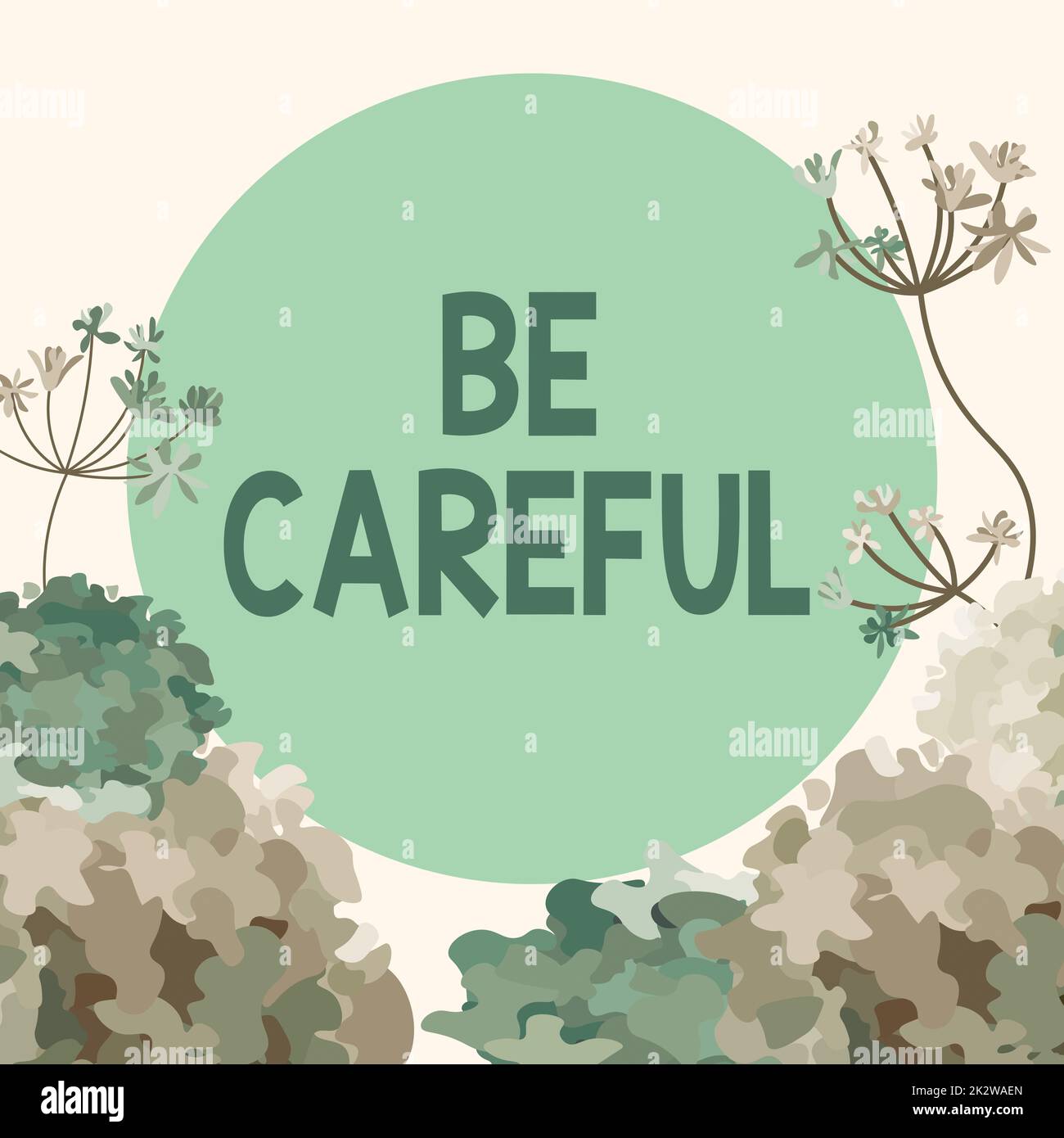 Be careful sign hi-res stock photography and images - Alamy