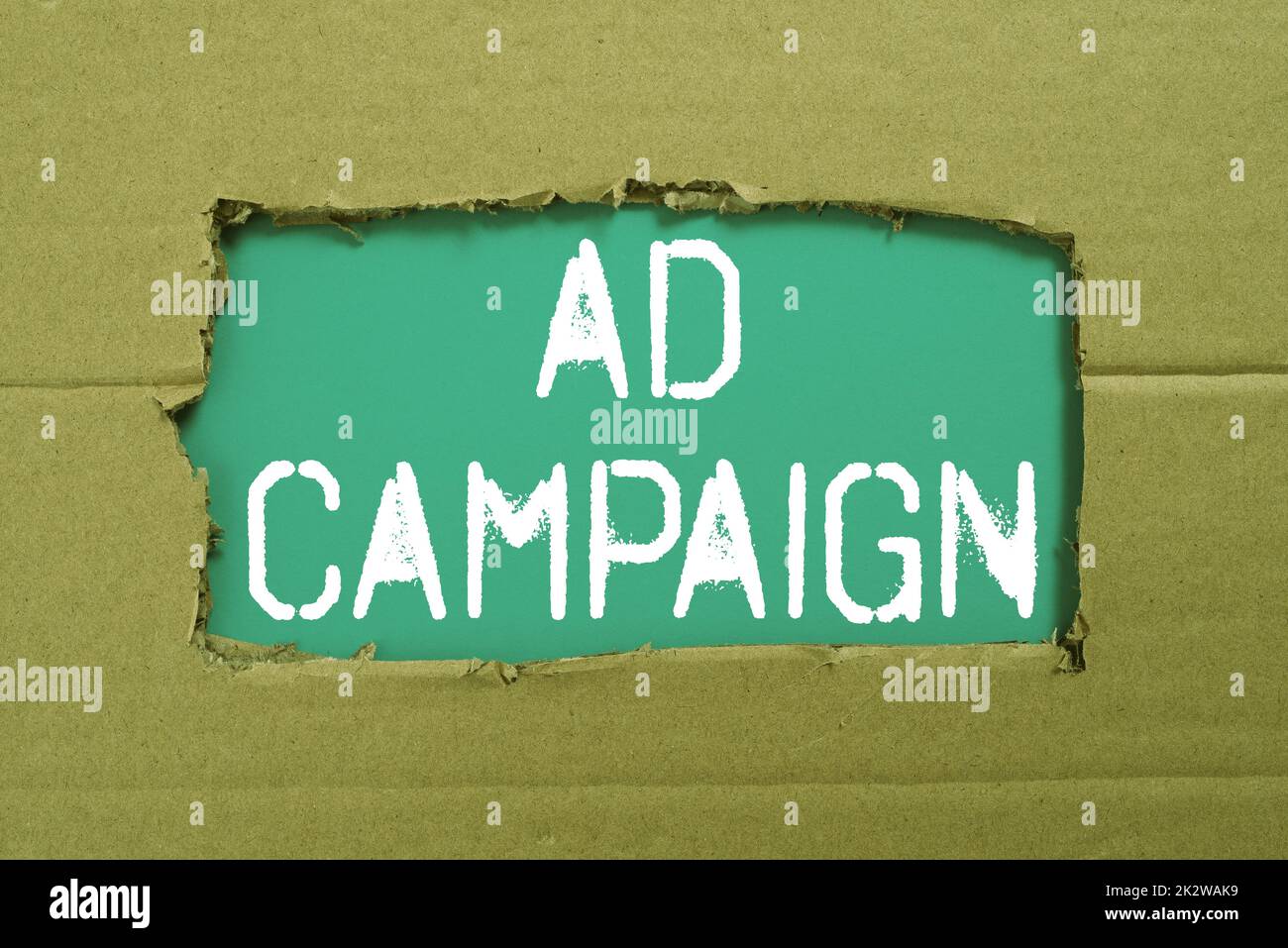 Text showing inspiration Ad Campaign. Business approach promotion of ...