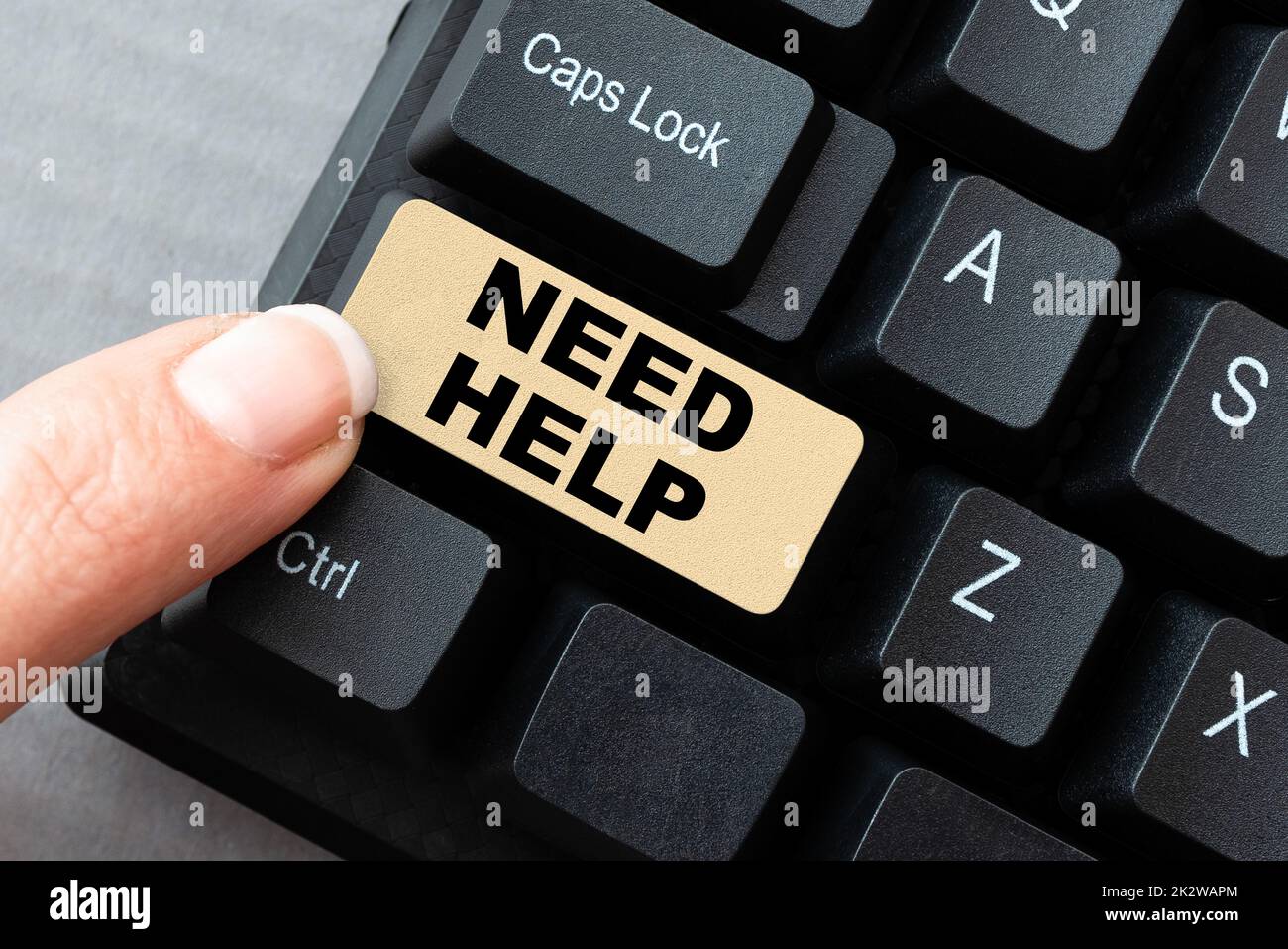 Handwriting text Need Help. Business overview When someone is under ...