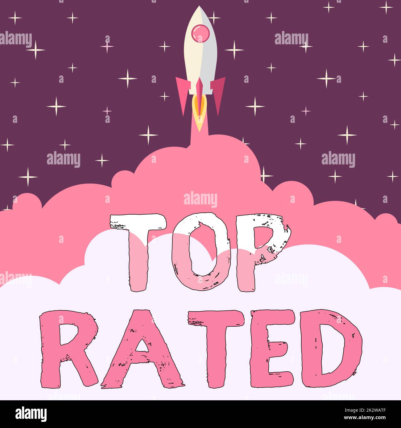 Hand writing sign Top Rated. Business overview The high amount of a ...