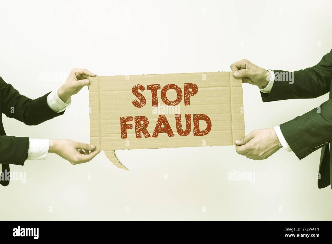 Inspiration showing sign Stop Fraud. Internet Concept campaign advices ...