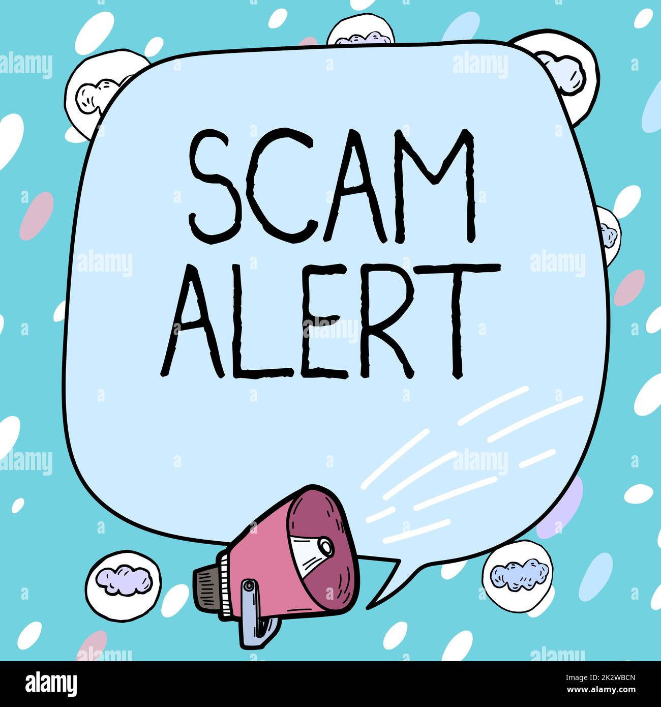 Conceptual display Scam Alert. Business concept warning someone about ...