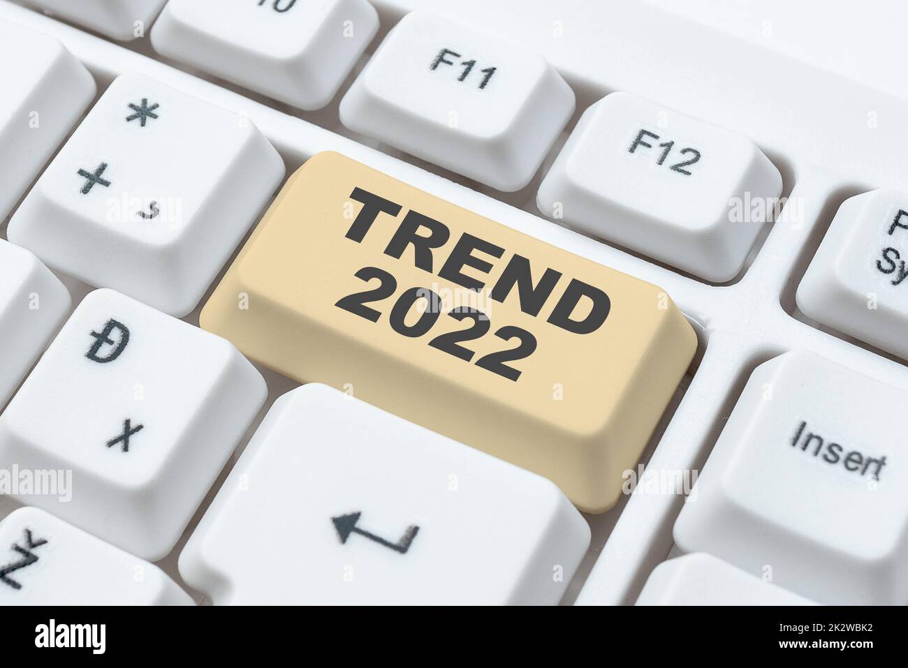 Writing displaying text Trend 2022. Internet Concept things that is ...