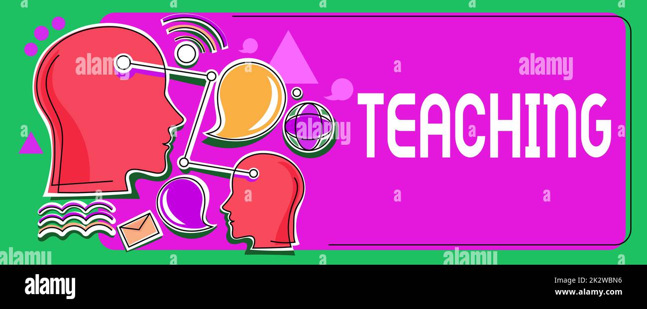 Text caption presenting Teaching. Internet Concept Act of giving ...