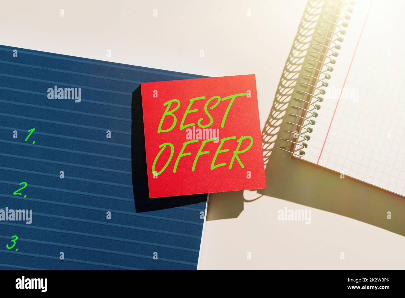 Text showing inspiration Best Offer. Internet Concept To convince ...