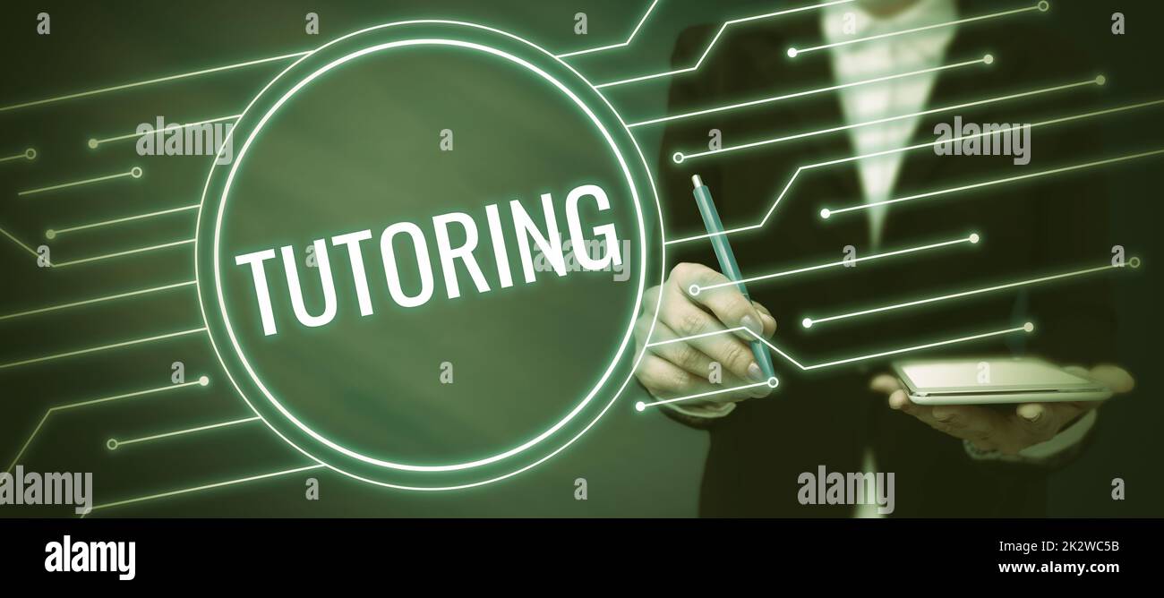 Conceptual caption Tutoring. Concept meaning An act of a person ...