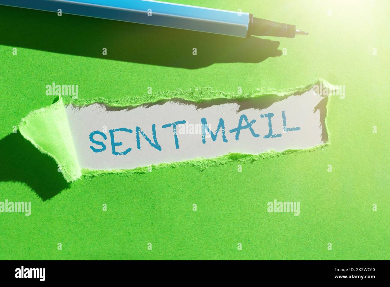 Sign displaying Sent Mail. Business idea Event where a letter to be ...