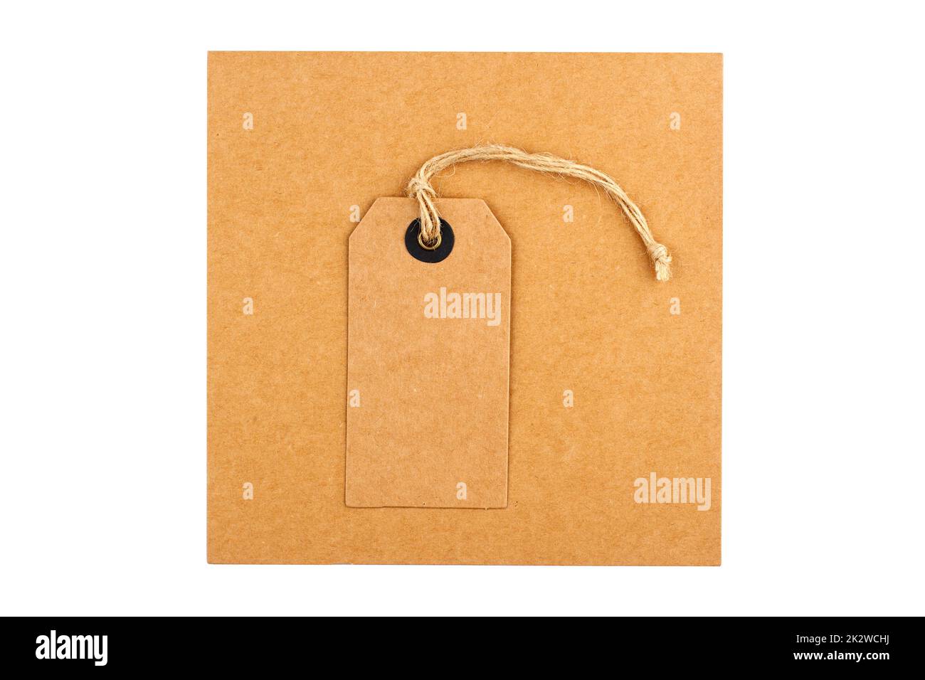 Brown craft paper mock Cut Out Stock Images & Pictures - Alamy