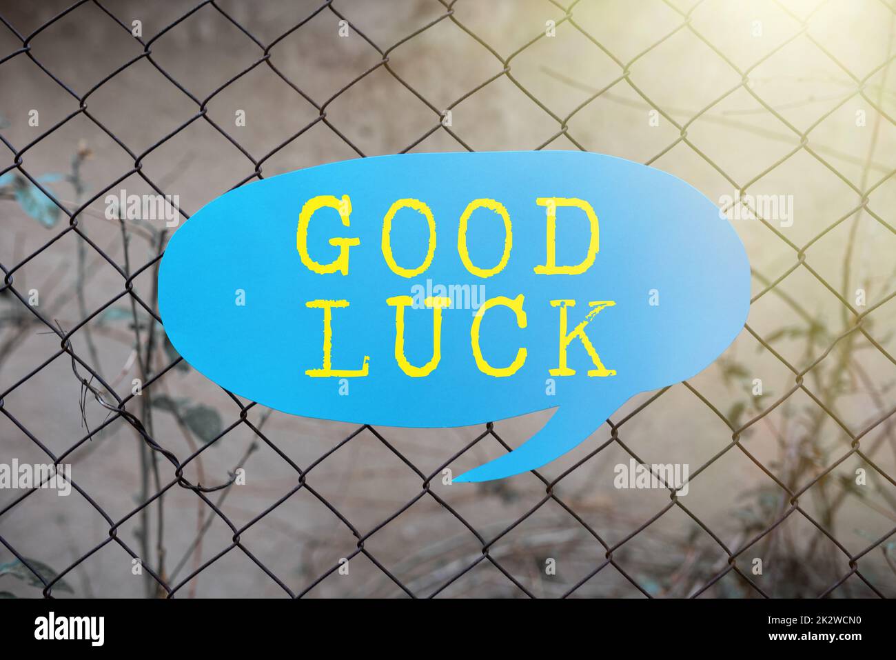 Text sign showing Good Luck. Business showcase A positive fortune or a ...