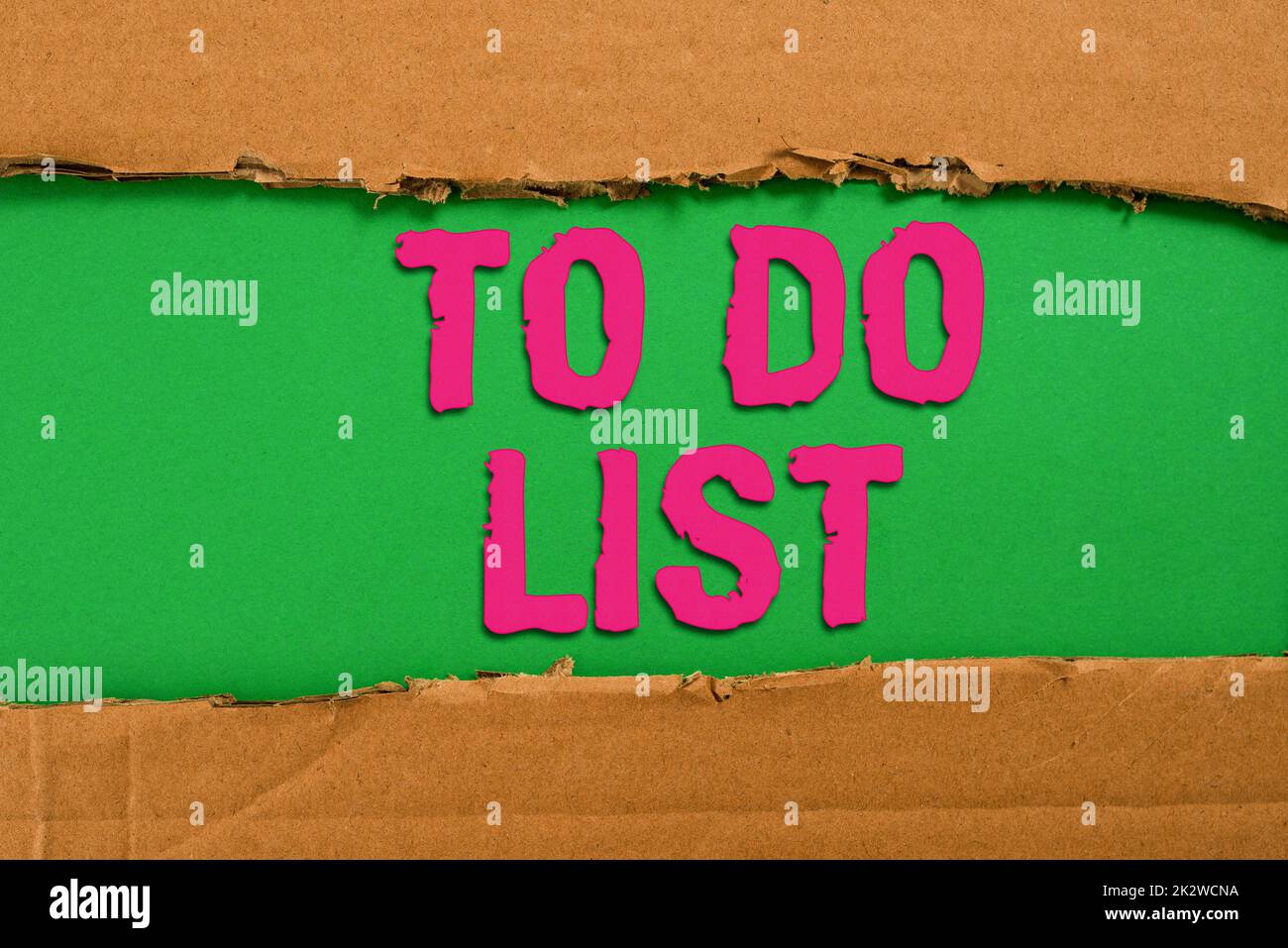 Writing displaying text To Do List. Business approach A structure that ...