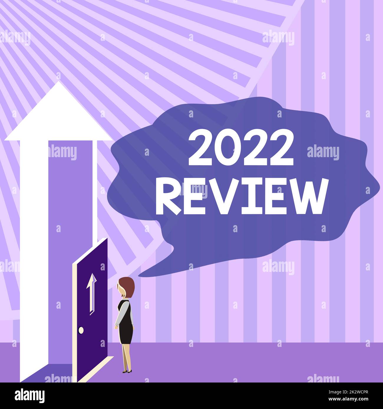 Text sign showing 2022 Review. Word Written on seeing important events ...