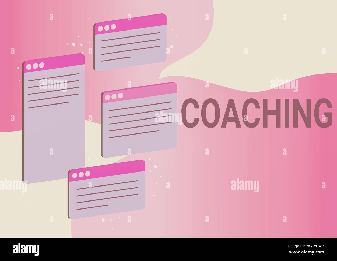 Writing displaying text Coaching. Business idea person supports client ... Writing displaying text Coaching. Business idea person supports client ...