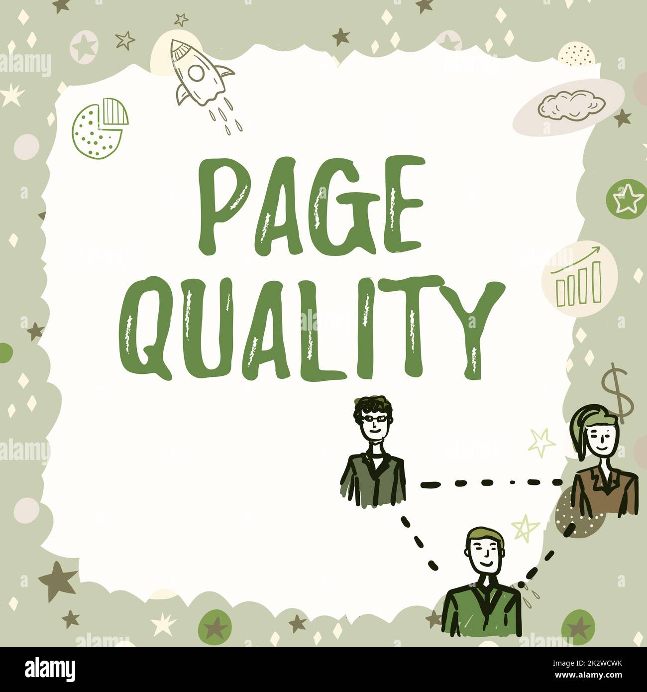 Hand writing sign Page Quality. Word Written on Effectiveness of a ...